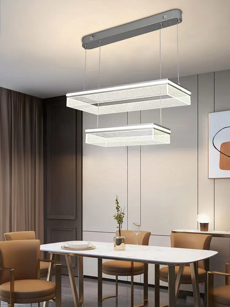 Lustra LED Tip Pendul RFAN, Model F23016/2, Cu Telecomanda, 3 Tipuri D ...