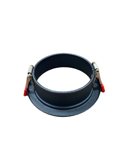 Rama Simpla Pentru Spot Incastrat, Rotunda, Negru – RFAN LED